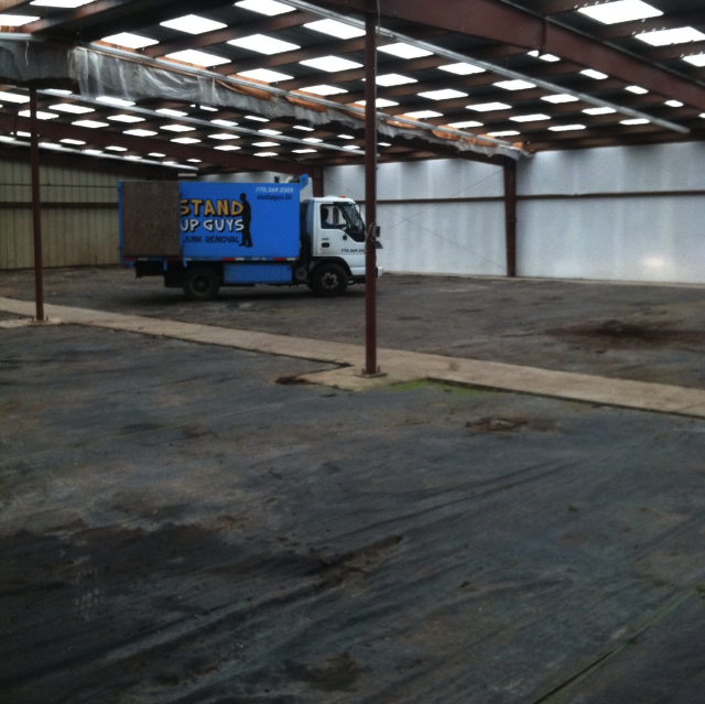Warehouse Clean Up in Atlanta – Stand Up Guys Junk Removal