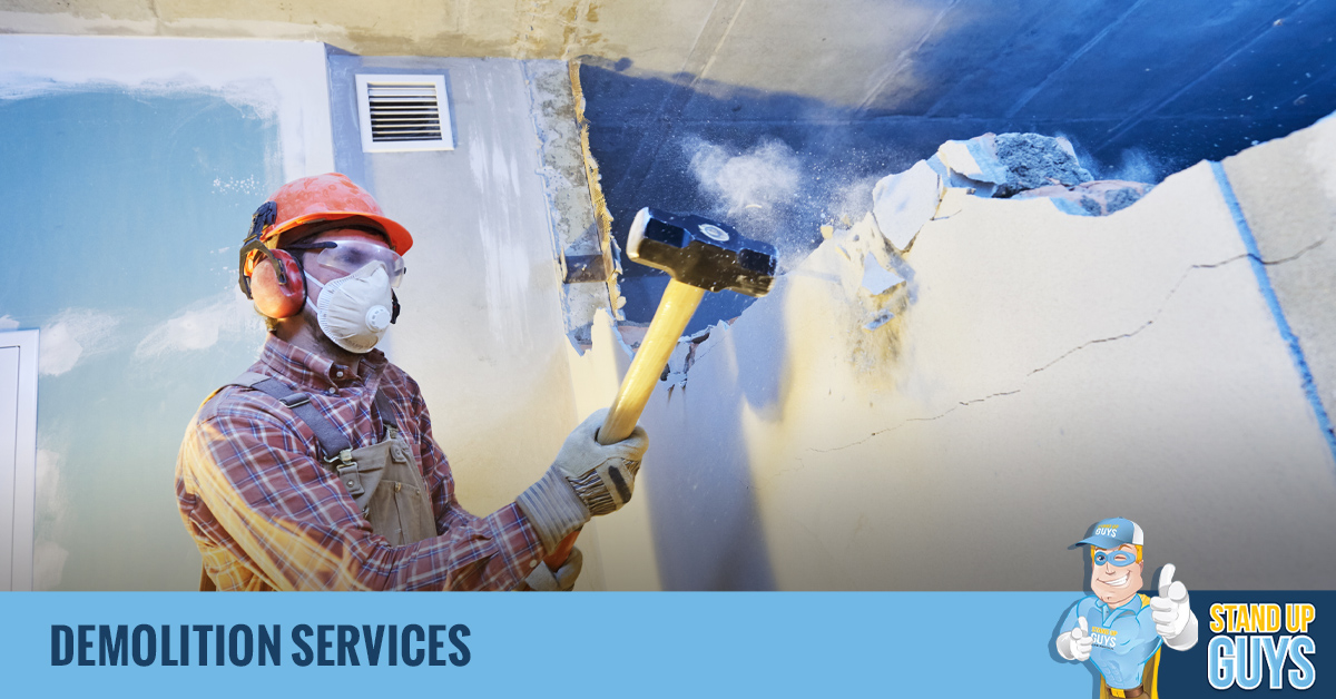 Top Demolition and Clean Up Services – Stand Up Guys Junk Removal
