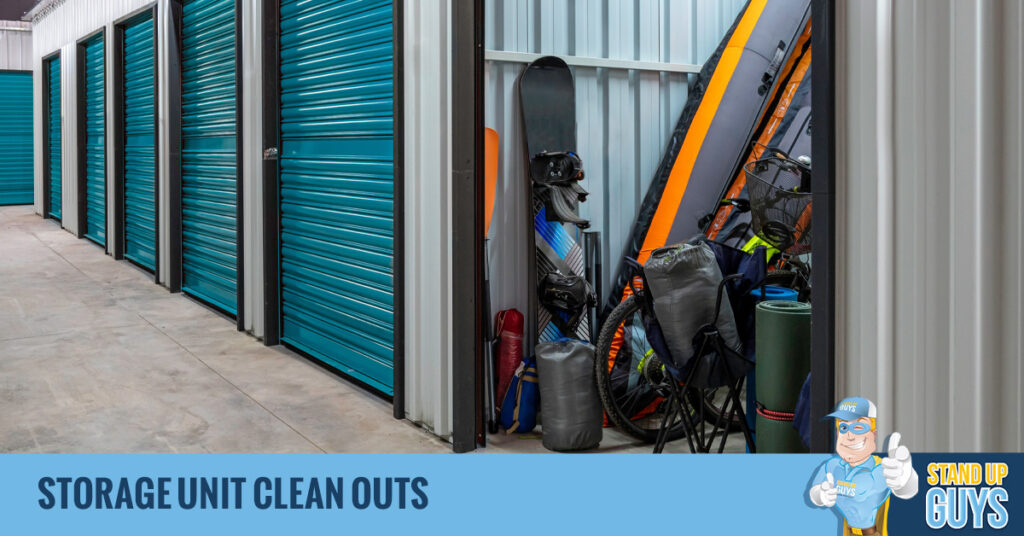 Best Storage Unit Clean Out Service – Stand Up Guys Junk Removal